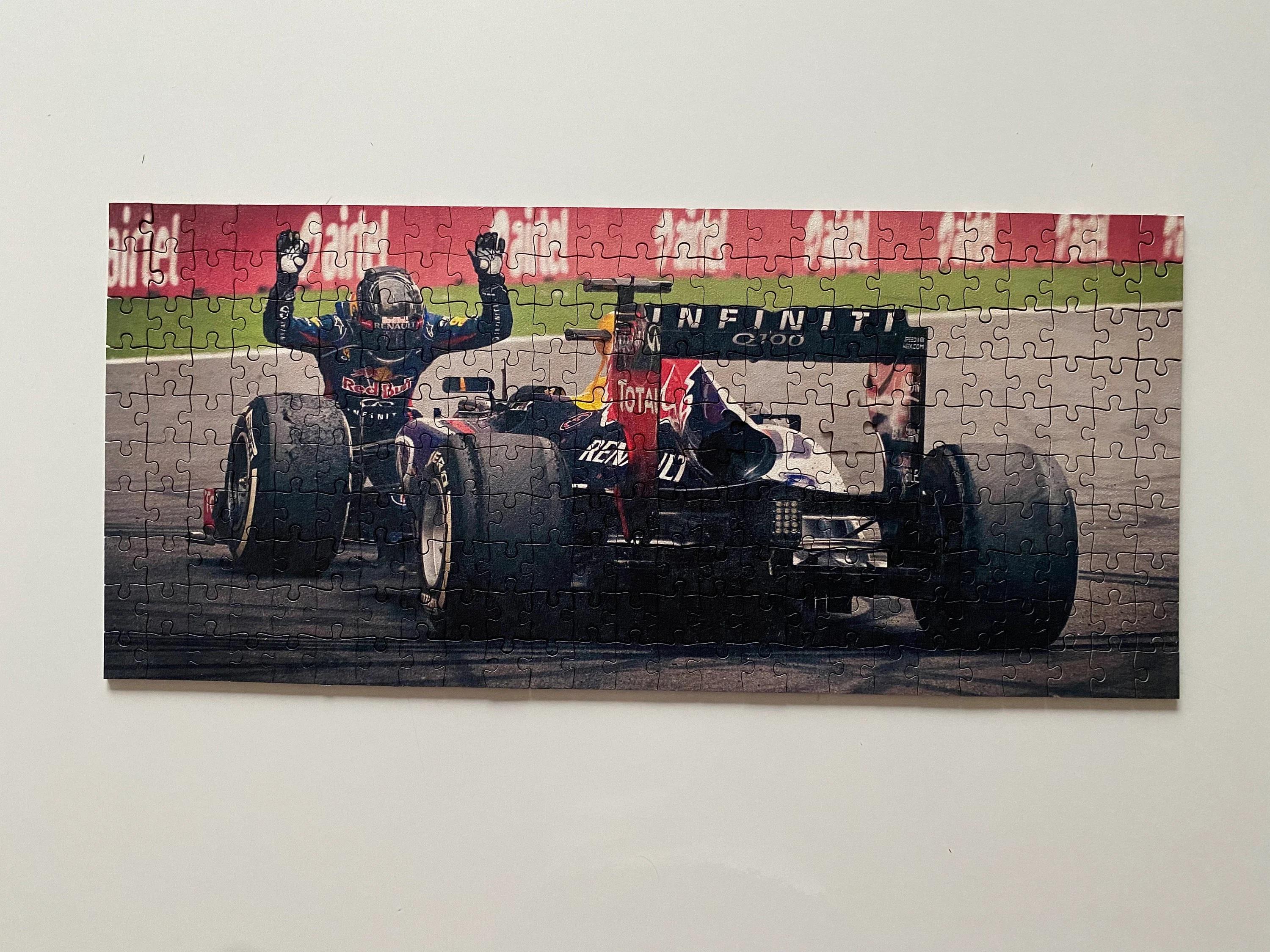 Wooden Formula 1 Puzzle Wooden Red Bull Racing Puzzle Custom Puzzle ...