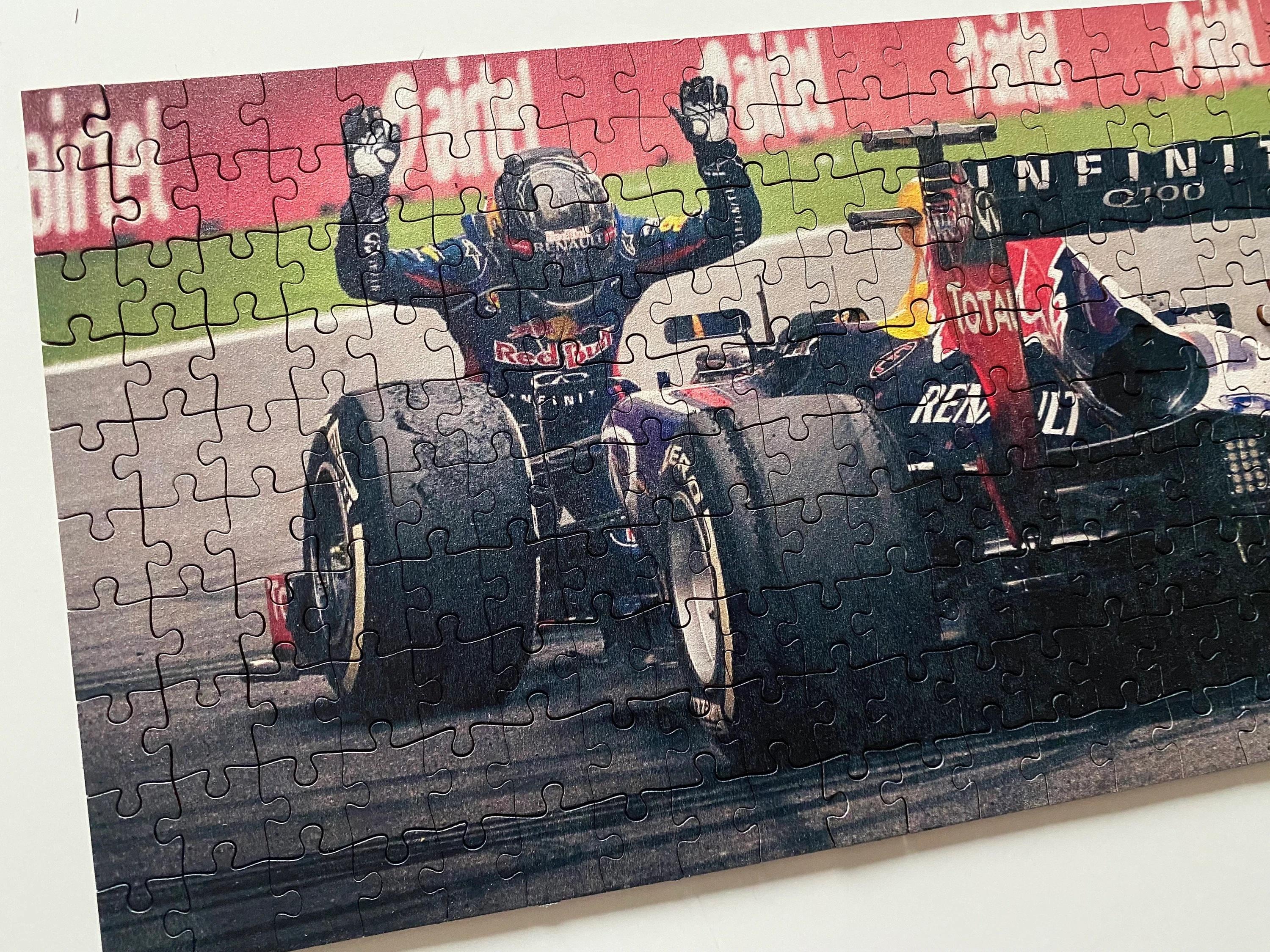 Wooden Formula 1 Puzzle Wooden Red Bull Racing Puzzle Custom Puzzle ...