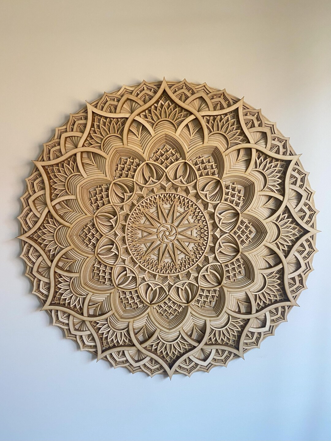 Unique Wooden Mandala Wall Hanging – Ideal Birthday Gift for Her - Etsy
