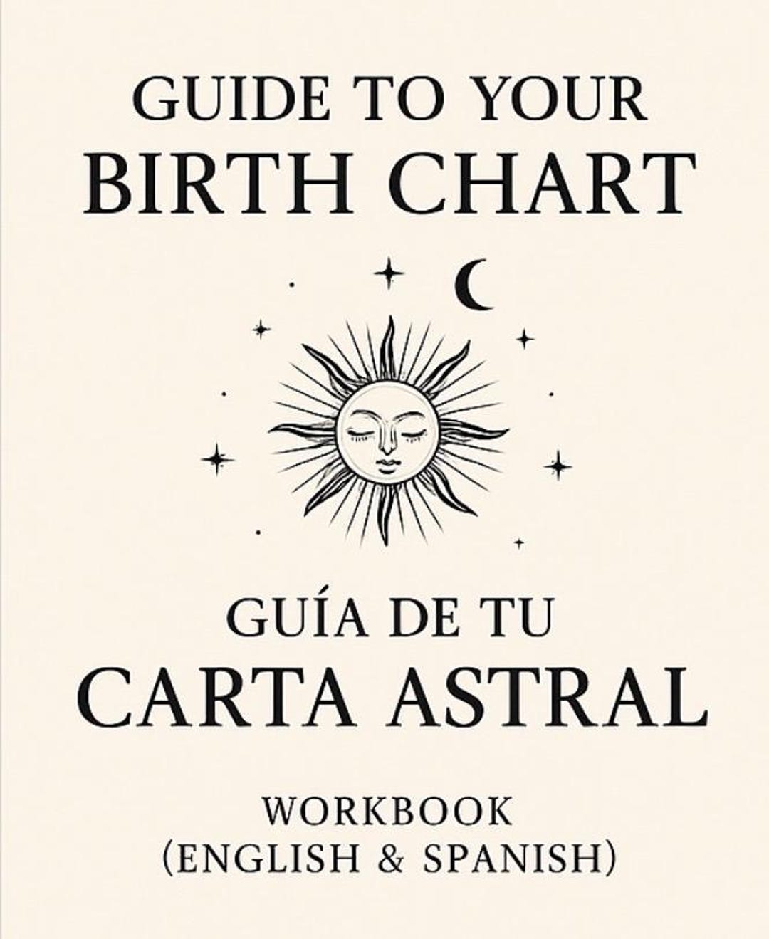 Birth Chart Guide – Guía De La Carta Astral (english & Spanish ...