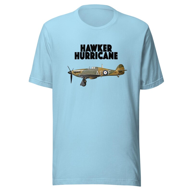 Hawker Hurricane WWII Fighter Aircraft T-shirt - Etsy