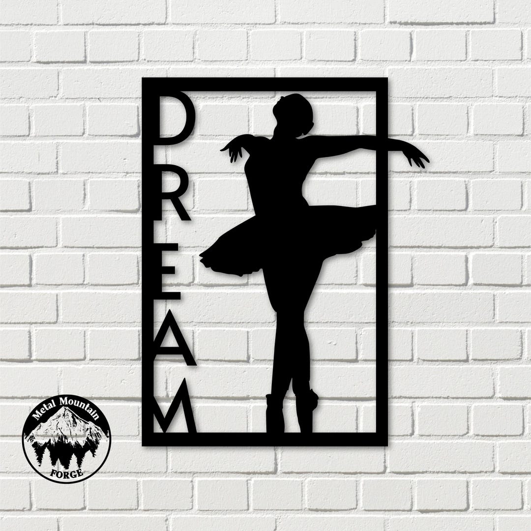 Metal Ballet Sign, Ballet Sign, Gift for Ballet, Girls Room Decor, Gift ...
