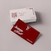 Cherry Red Business Card Template: Elegant QR Code Design (canva ...