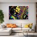 Vibrant Saxophone Jazz Musician Pop Art Canvas - Colorful Psychedelic ...
