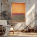 Mark Rothko Earthy Green and Warm Orange Abstract Canvas Print ...
