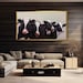 Curious Holstein Cows Canvas Art Print - Realistic and Charming Farm ...