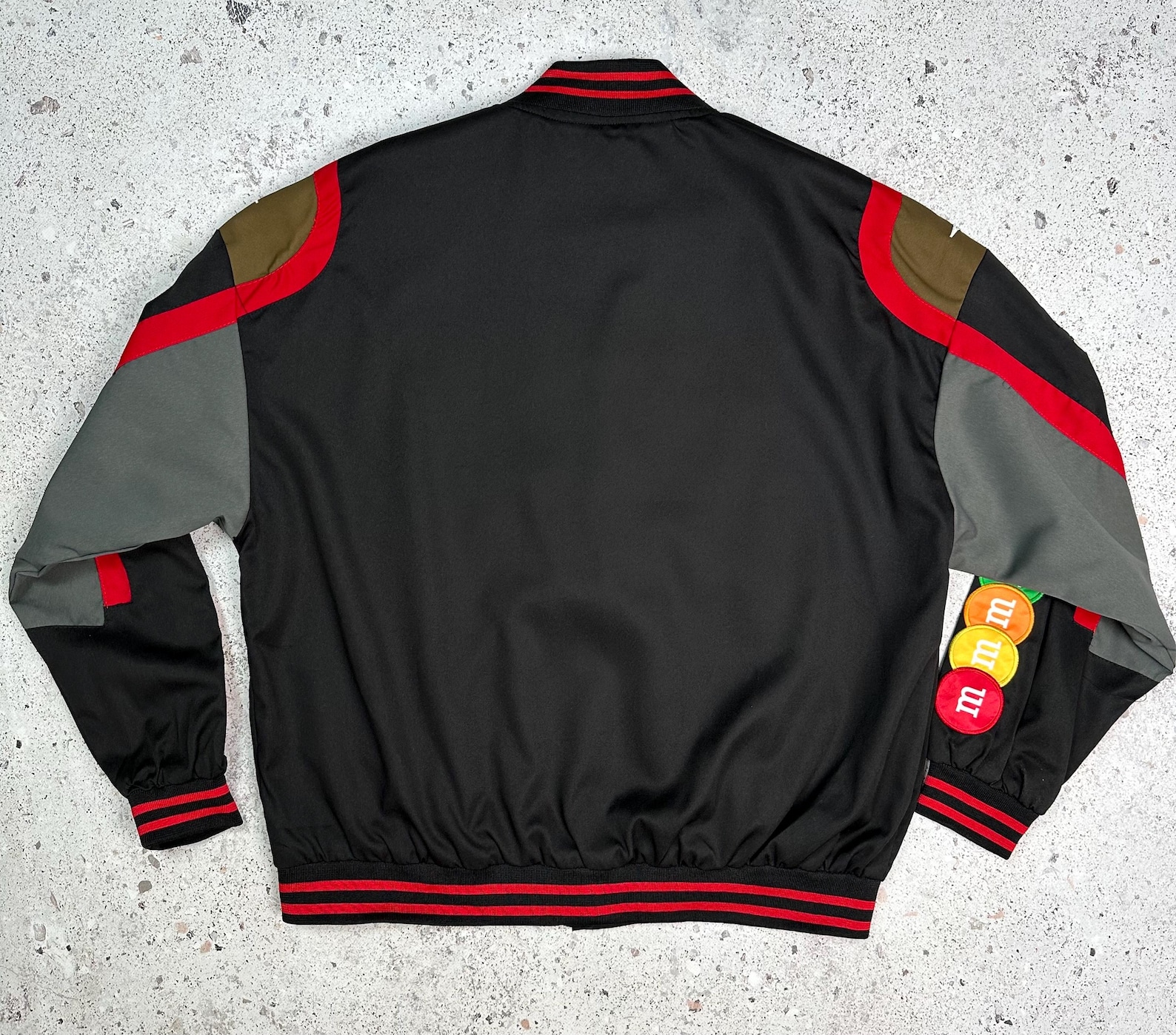 M&m's Racing Jacket Nascar Y2K F1 Moto Bomber Men Black L - Etsy