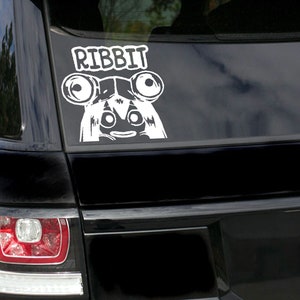 Froppy ribbit My Hero Inspired Vinyl Laptop Decal, Car Decal - Etsy