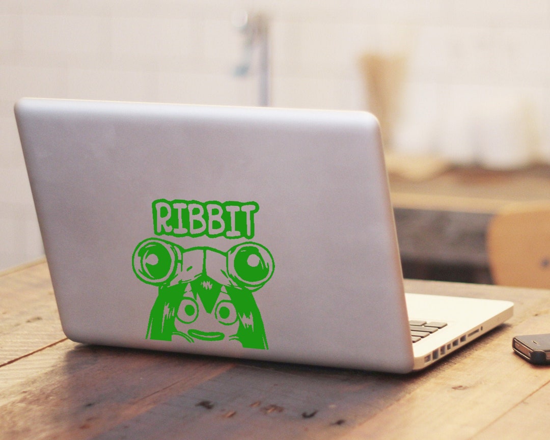 Froppy ribbit My Hero Inspired Vinyl Laptop Decal, Car Decal - Etsy