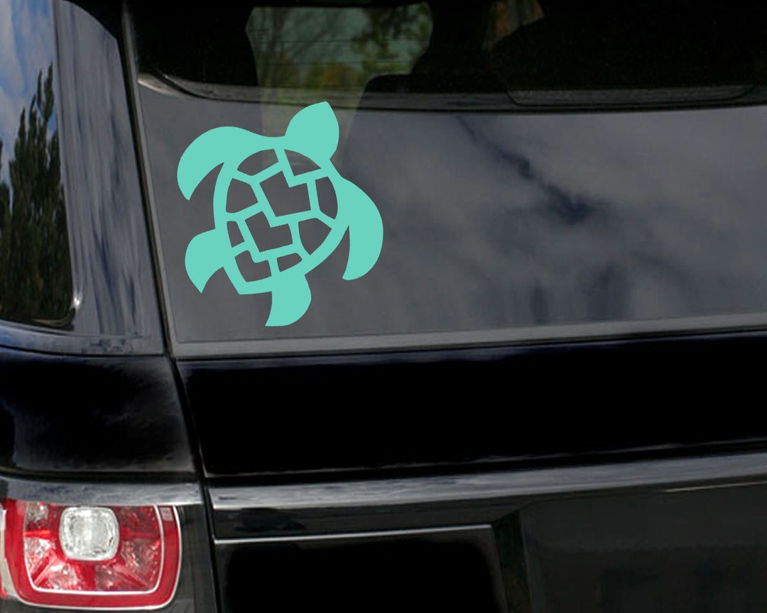 Save the Turtles Car Decal, Laptop Decal - Etsy
