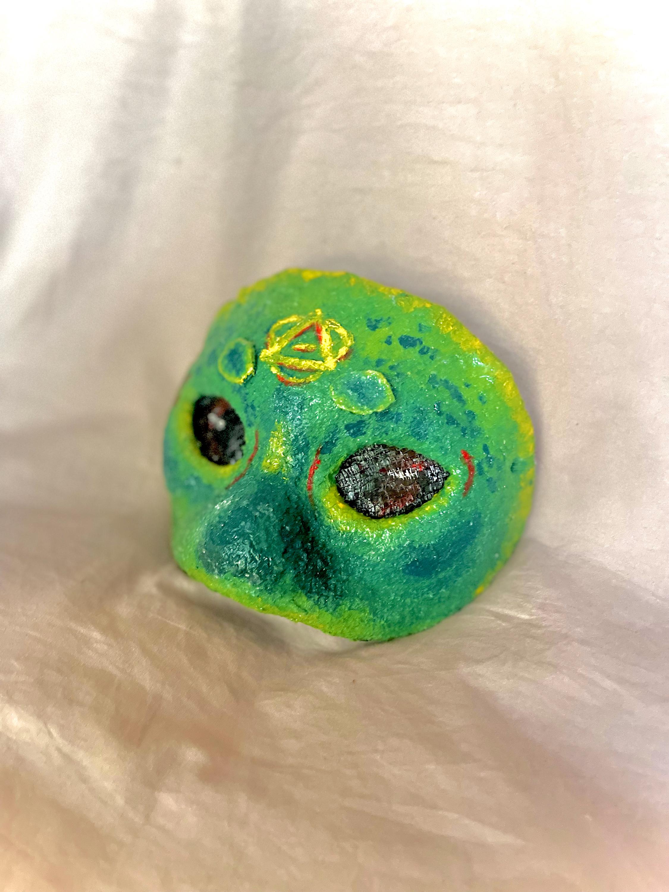 Emmet - Green Cosplay Mask - Therian, Snake, Mystical, Animal Mask ...