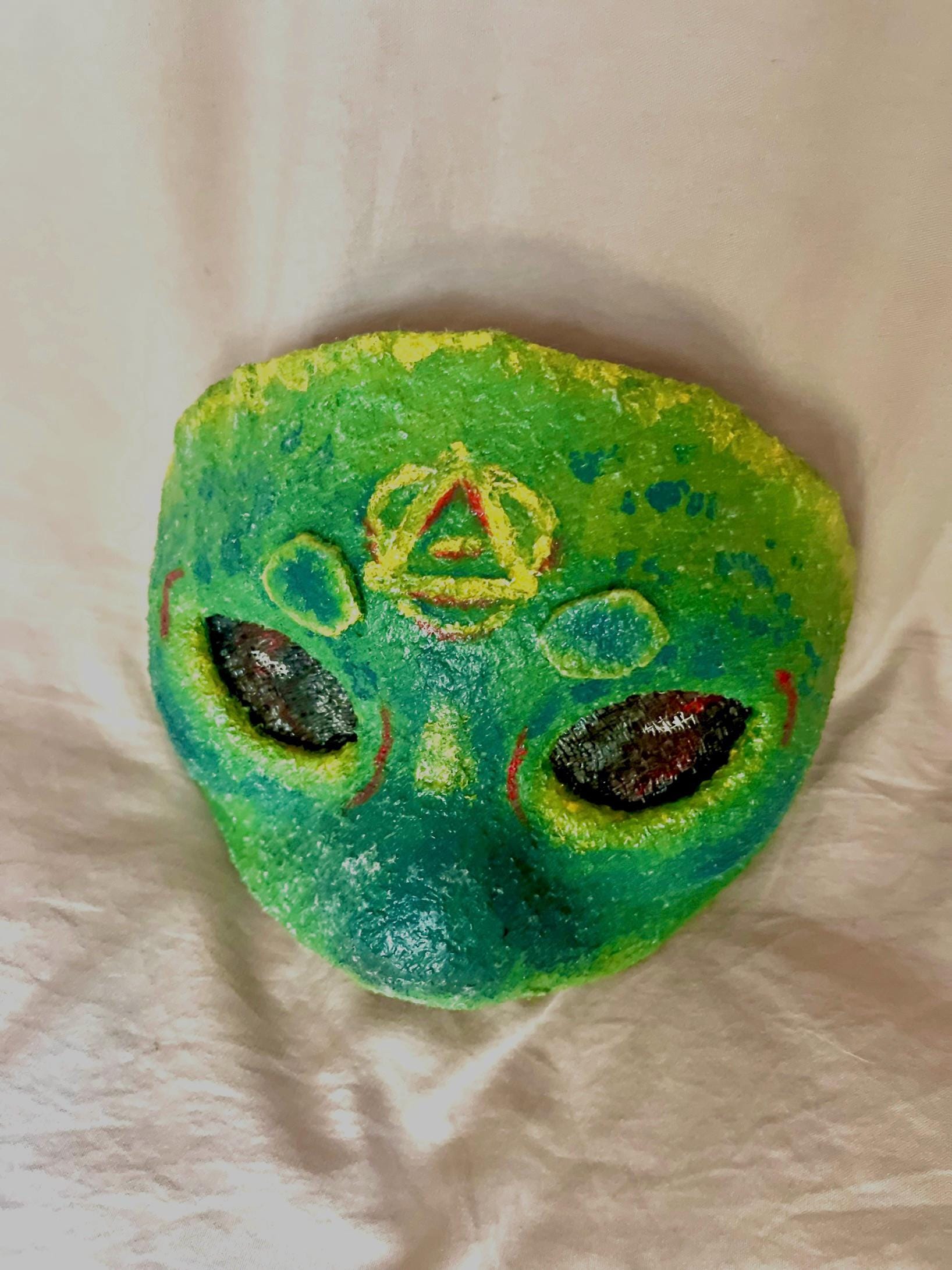 Emmet - Green Cosplay Mask - Therian, Snake, Mystical, Animal Mask ...