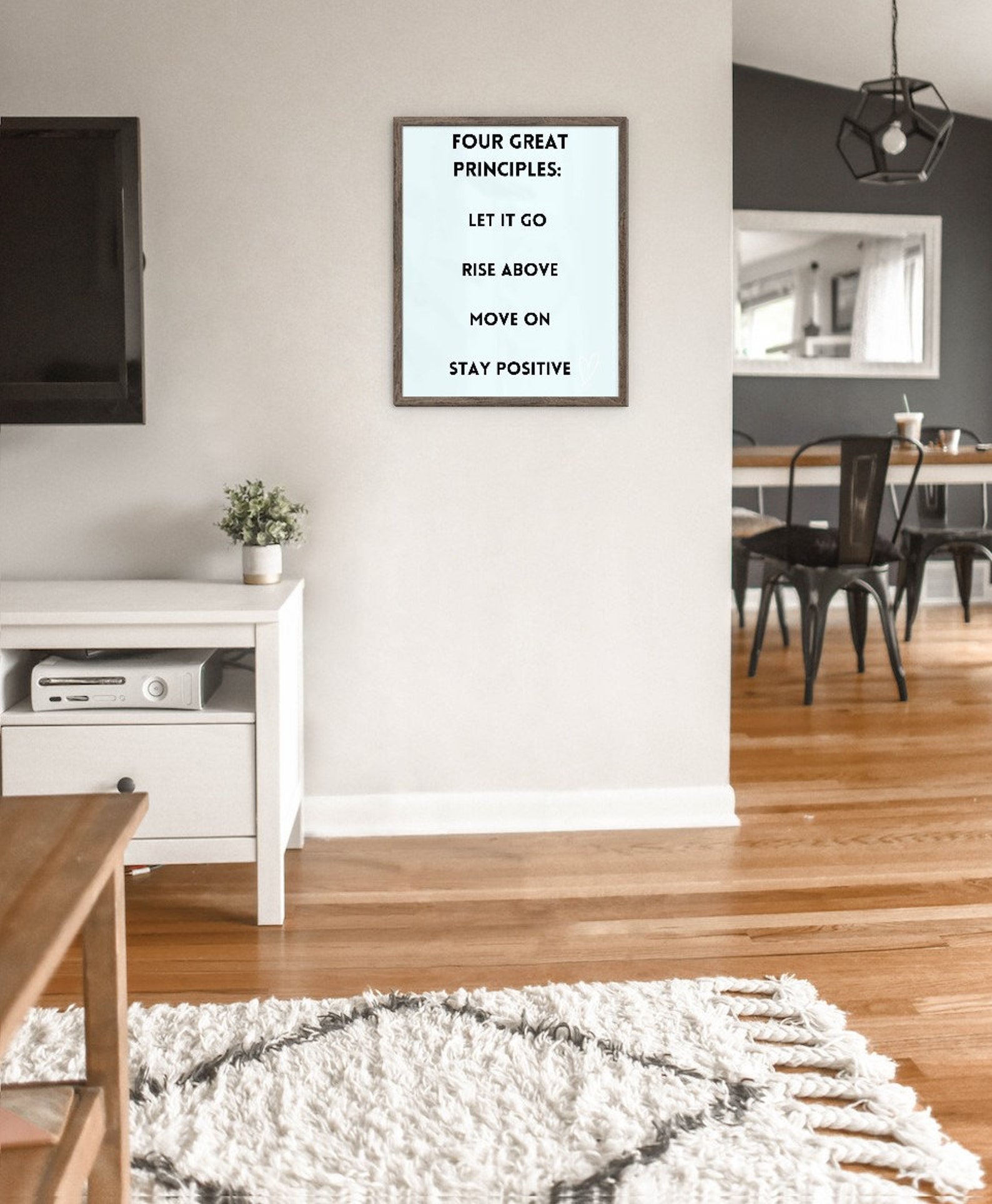 Printable Wall Art, Principles, Inspirational Quote, Motivational Art ...