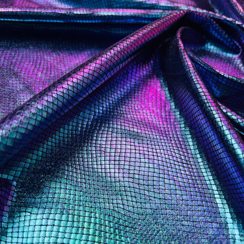 Metallic Blue Swimsuit - Etsy