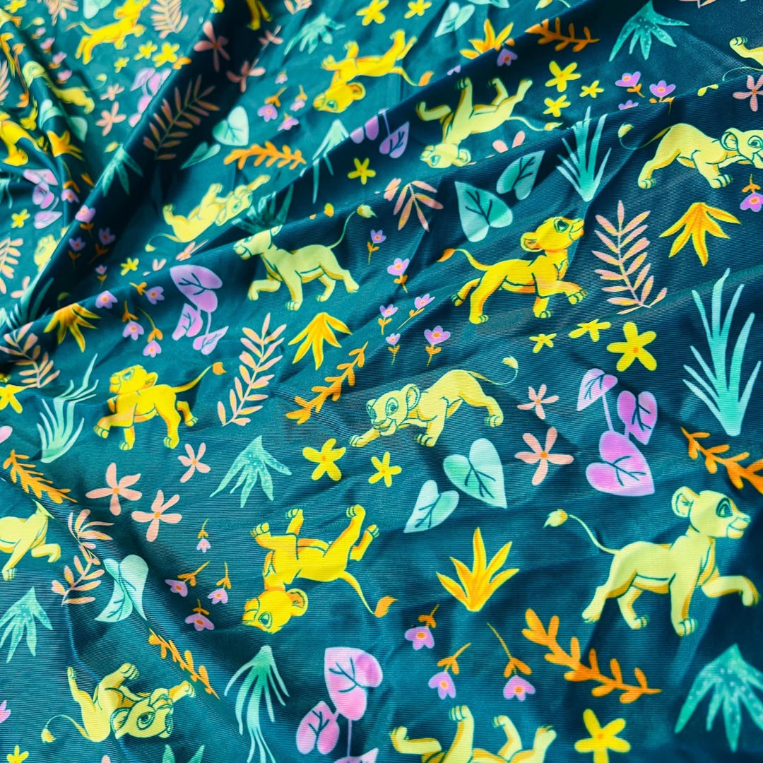 Animated Characters Print I 4-way Stretch Nylon Spandex Fabric 60 Width ...