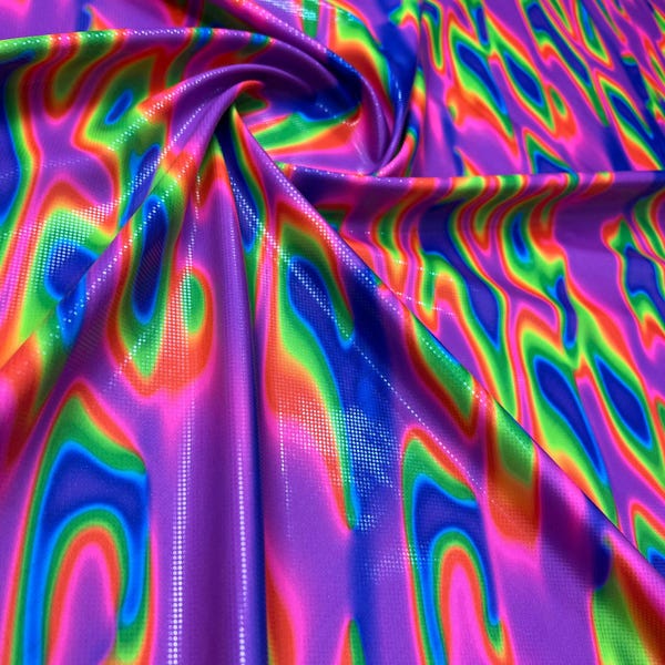 Trippy Fabric - Etsy