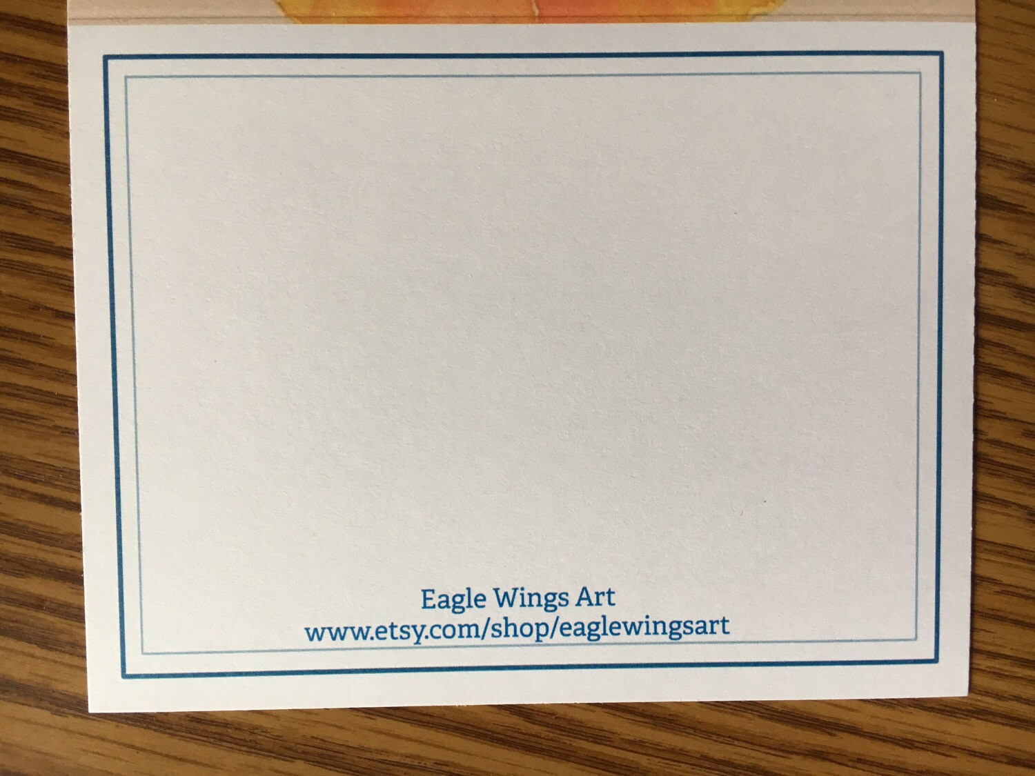 Set of Five 4 X 6 Digital Blank Note Cards - Etsy