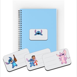 STITCH Name Tags for Notebooks, Bags, Books - Etsy