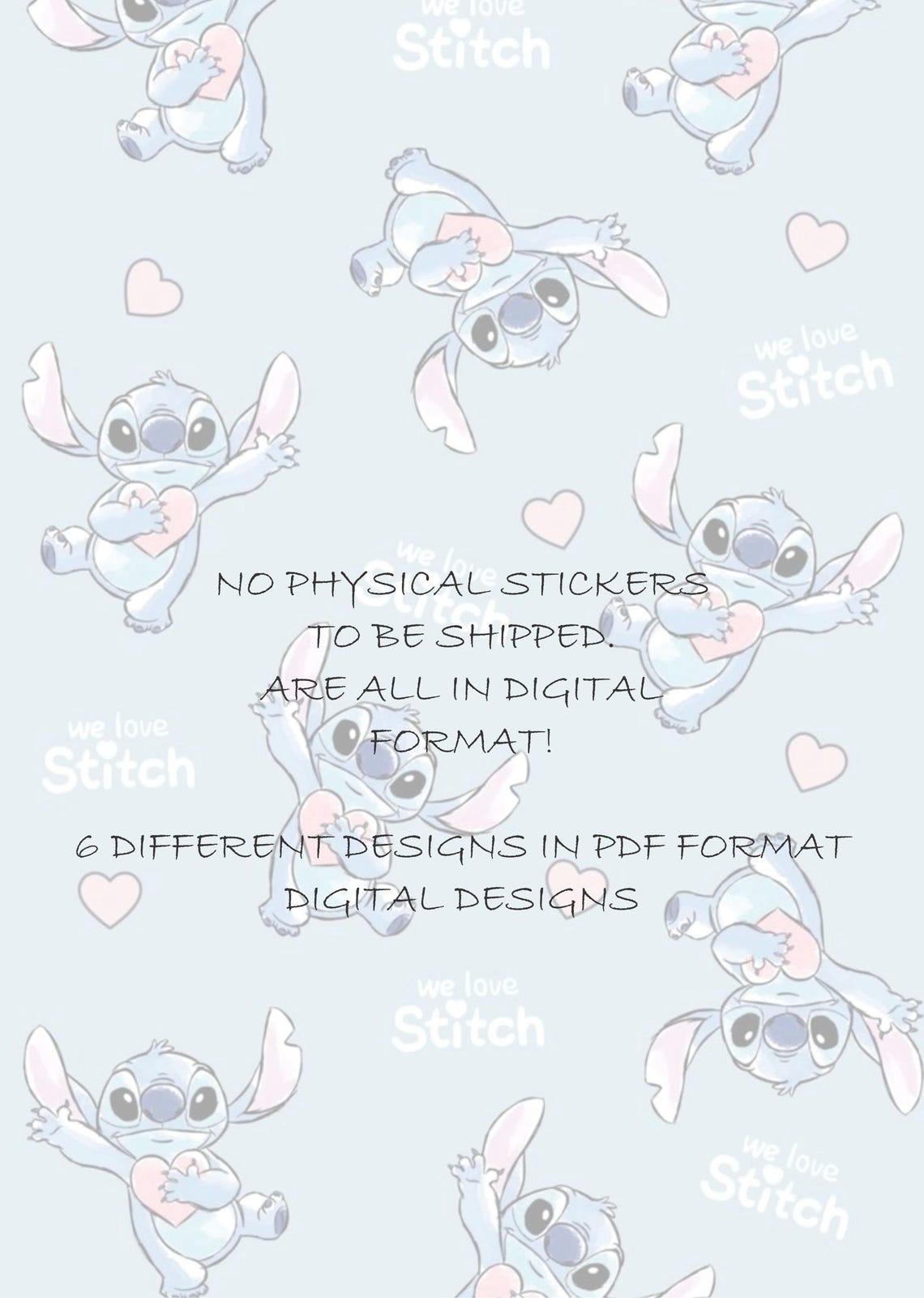 Stitch Wall Stickers - Etsy