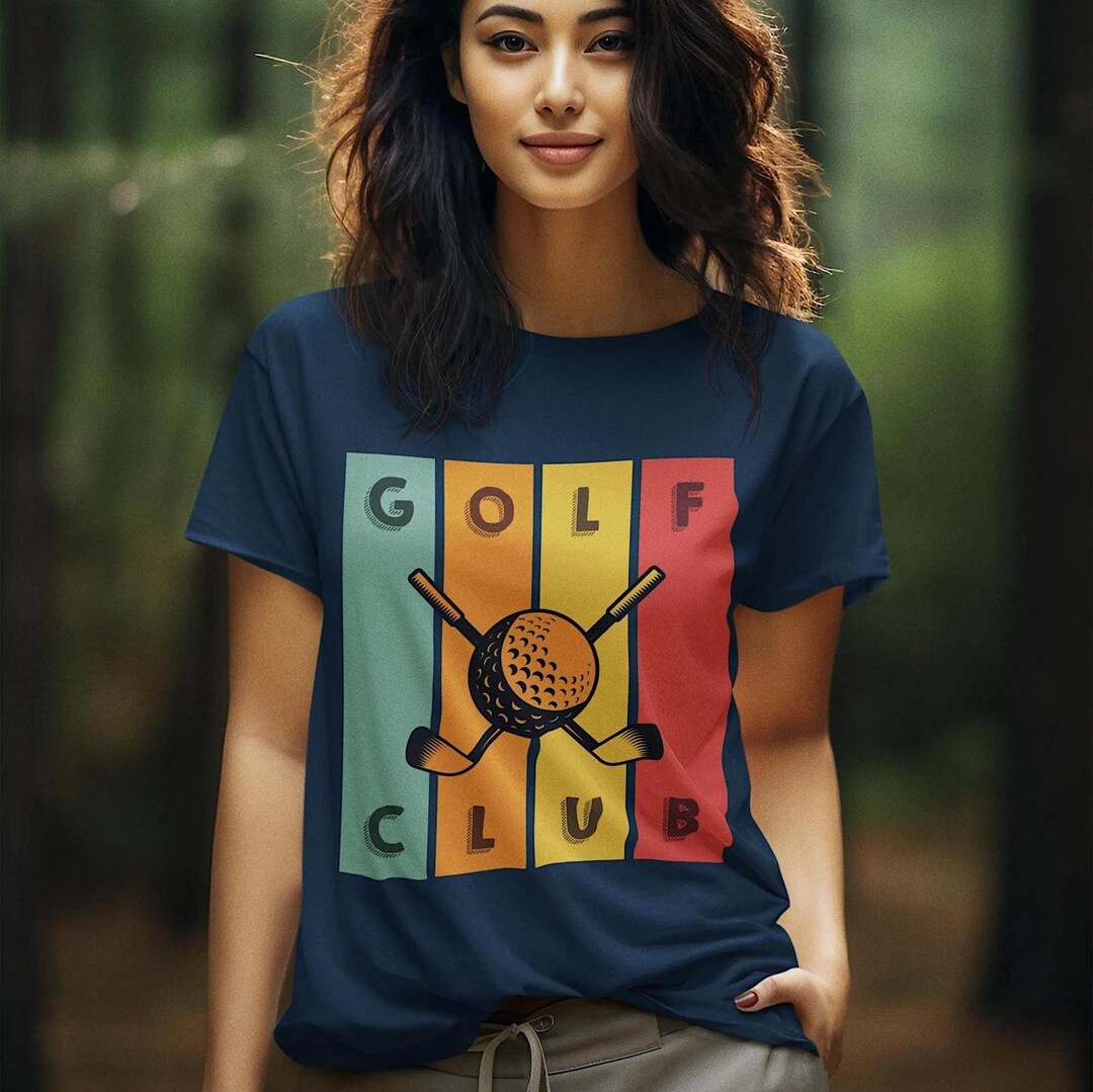 Retro Golf Club PNG SVG: Golf Tournament Trendy Sports Player ...