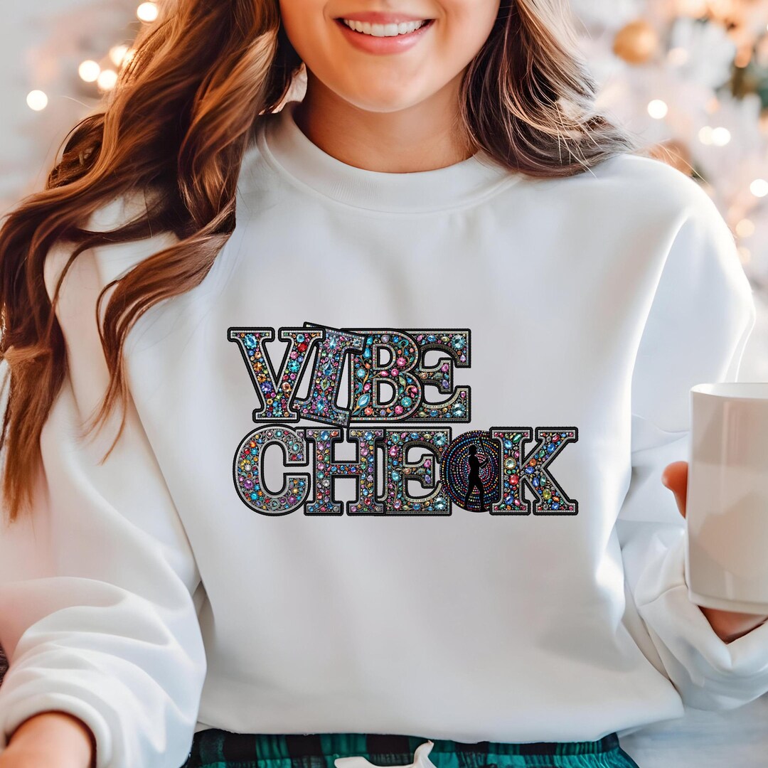 Vibe Check PNG, Rhinestone Female Baseball Player Clipart, Vibe Check ...