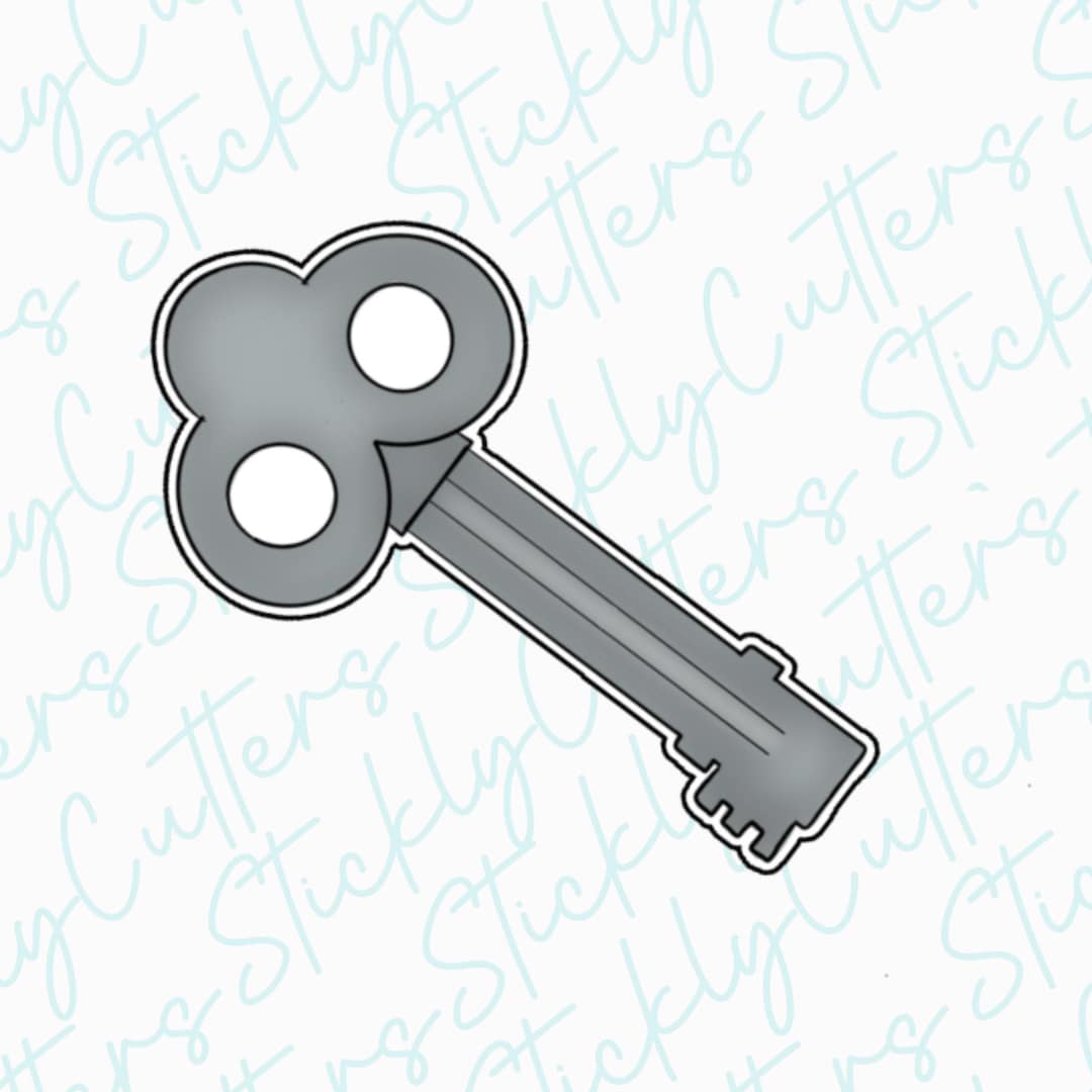 Skeleton Key Cookie Cutter | 3d Printed Cookie Cutters | Housewarming ...
