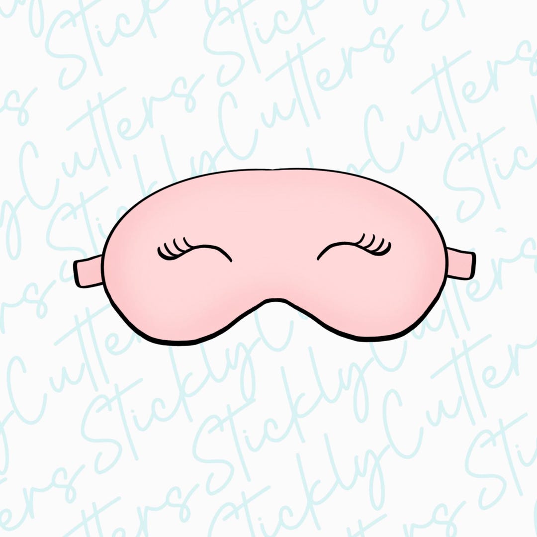 Spa Mask Cookie Cutter | 3d Printed Cookie Cutter - Etsy
