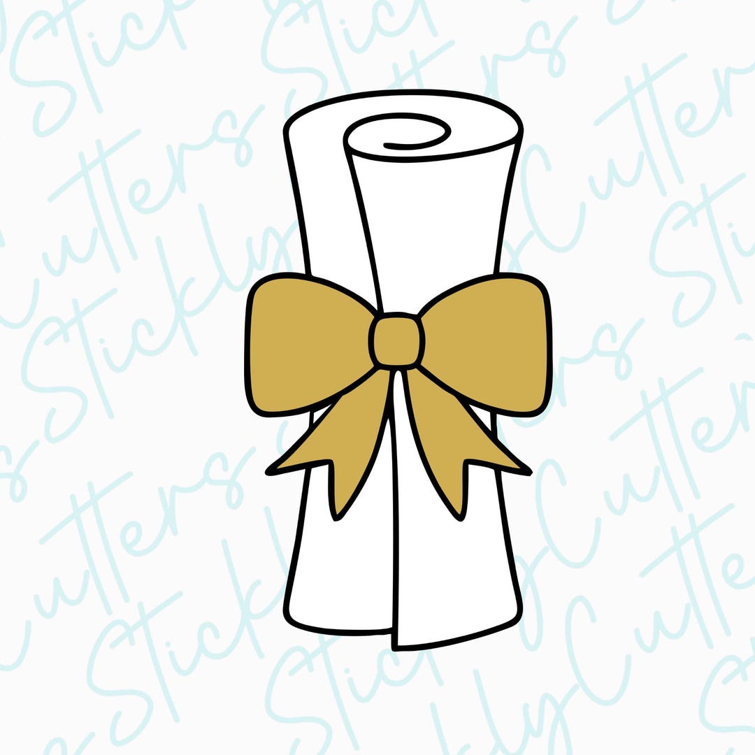 Graduation Diploma Cookie Cutter | Grad Cookie Cutter | 3d Printed ...