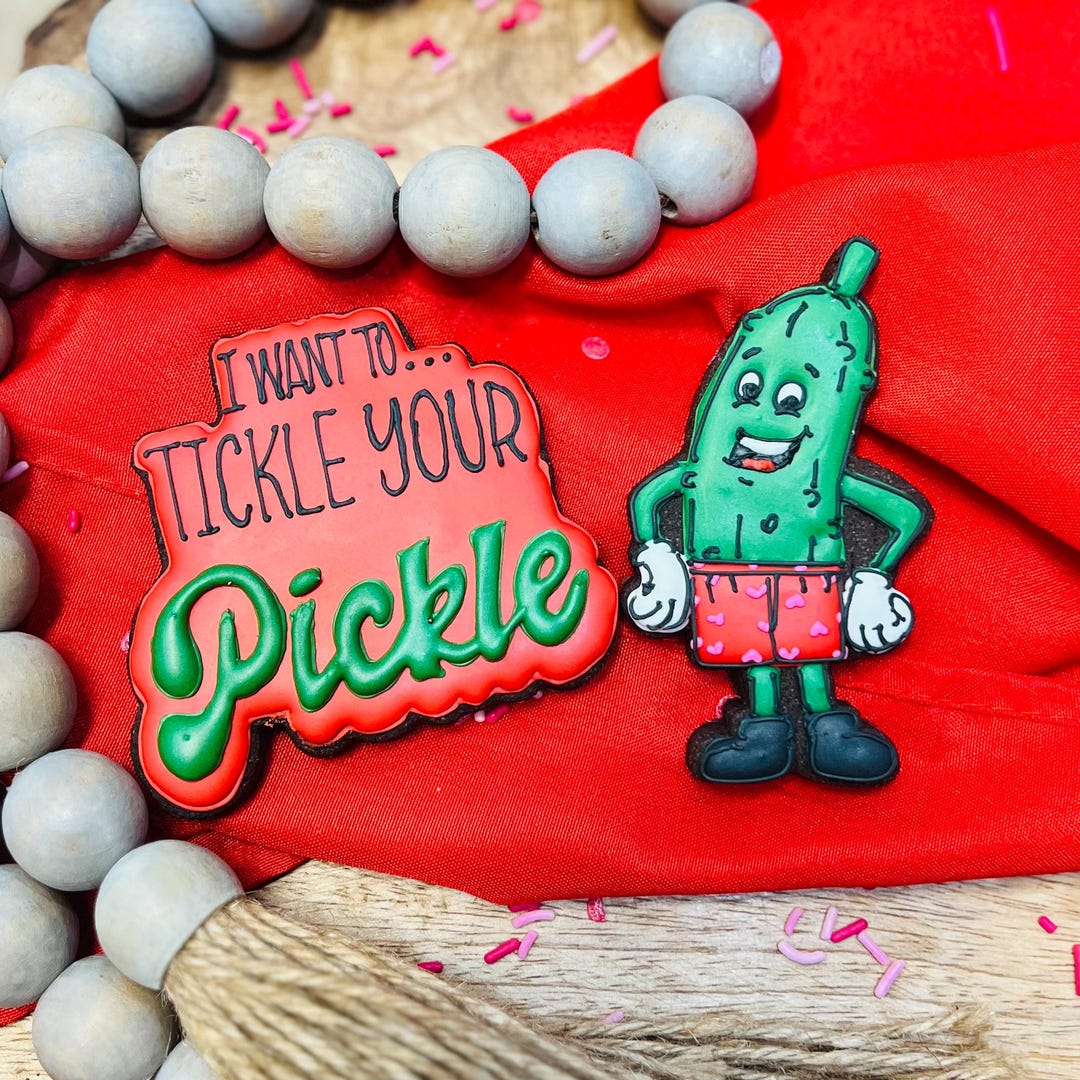 Pickle in Boxers Cookie Cutter | 3d Printed | Tickle Your Pickle ...