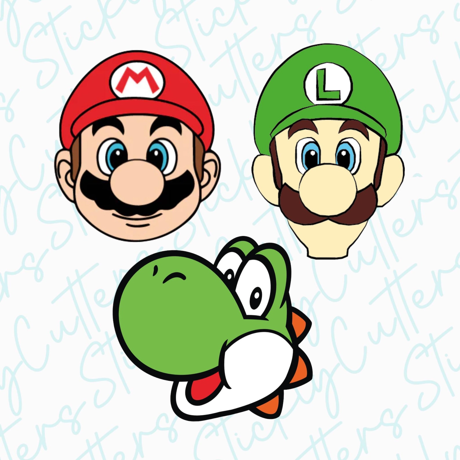 Mario Bros Inspired Cookie Cutter | 3d Printed Cookie Cutters | Gaming ...