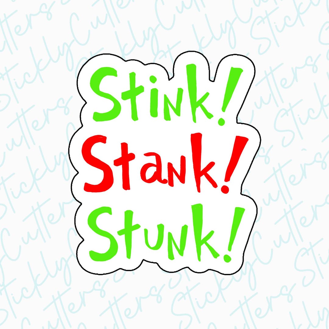 Stink Stank Stunk Inspired Cookie Cutter | 3d Printed Cookie Cutters ...
