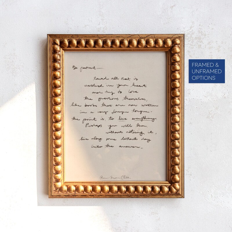 Framed Quotes - Etsy