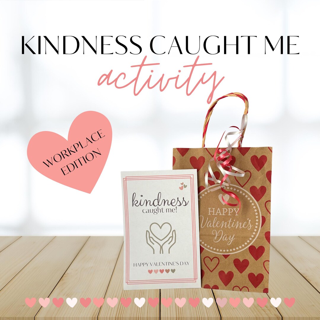 Valentine's Day Kindness Activity: Workplace Treats (printable PDF) - Etsy