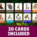 Animals and Their Babies Flashcards for Kids – 20 Printable Learning ...