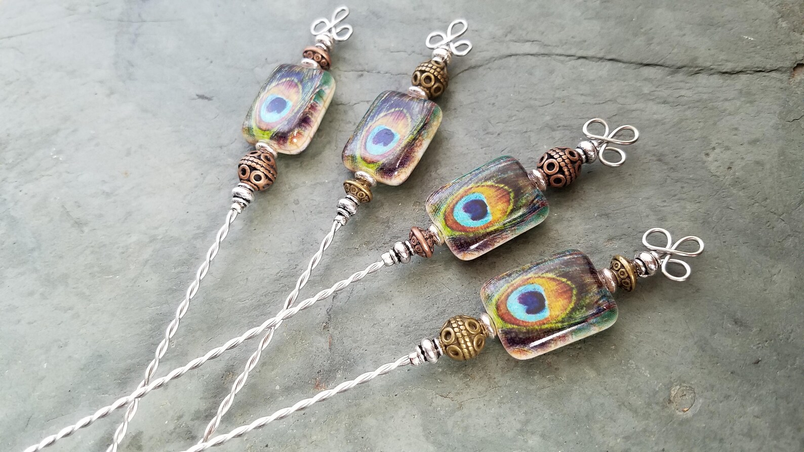 Fancy Peacock Martini Martini Pick Cocktail Pick Light | Etsy