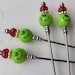 Christmas Grinch Martini Picks, 4pc Cocktail Pick Set, Appetizer ...