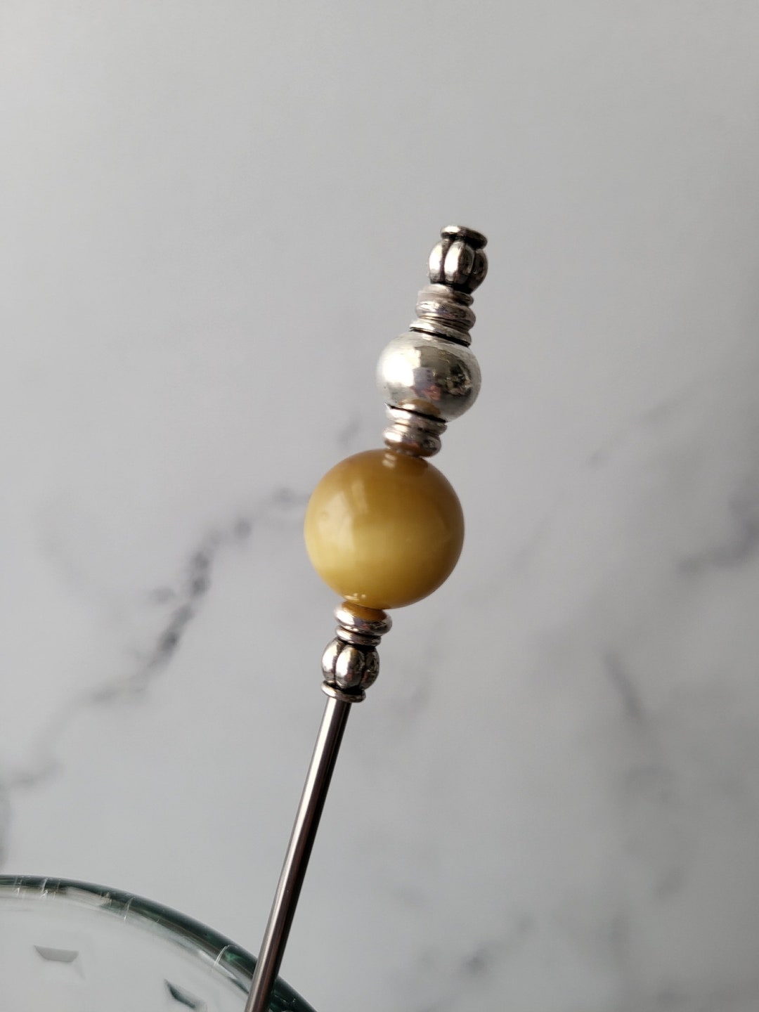 Swizzle Stick, Drink Stirrer, Metal Stir Stick, Stirring Stick, Golden ...