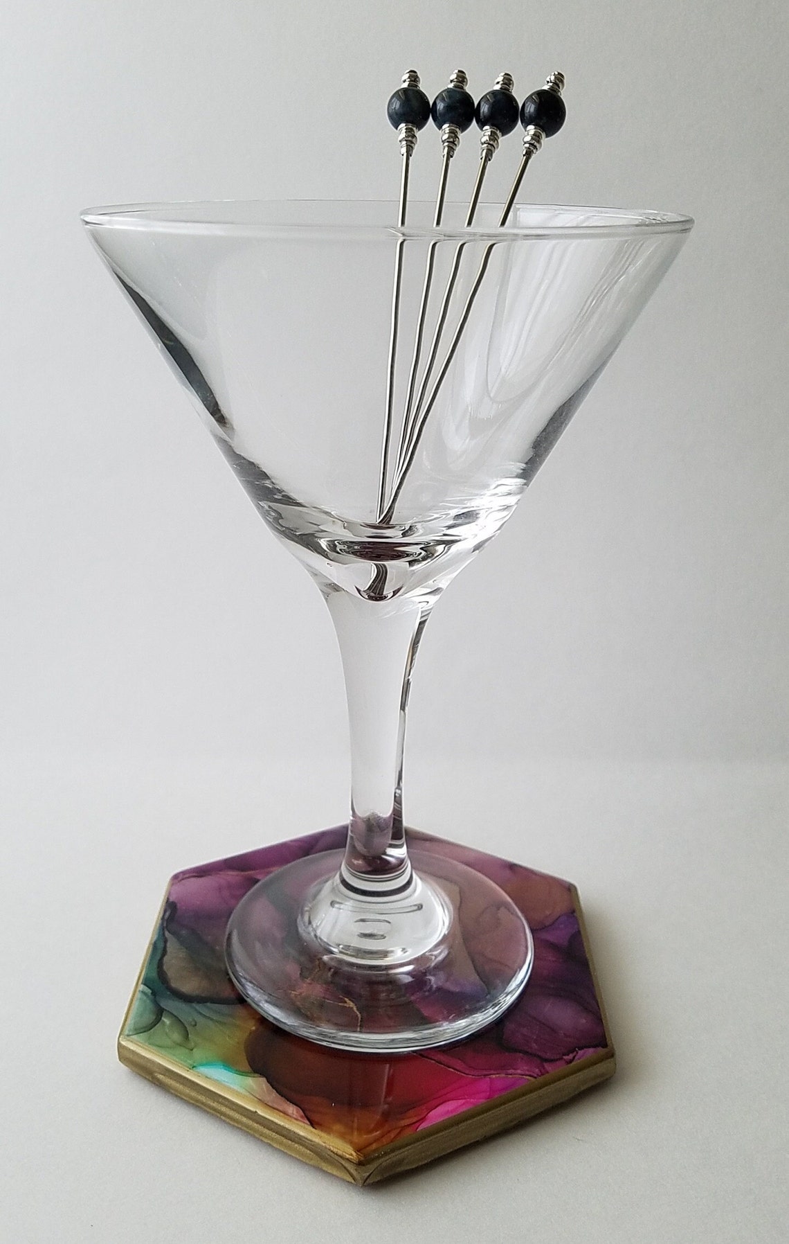 Martini Picks Cocktail Picks Appetizer Dessert Skewers Home - Etsy