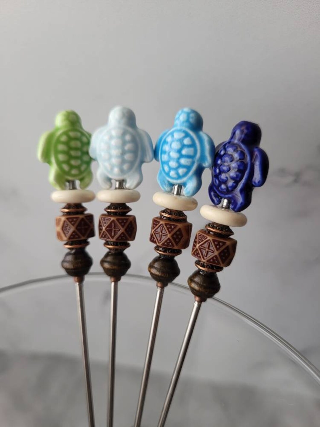 Tipsy Turtles, Martini Picks, Cocktail Picks, Jarcuterie Skewers, Home ...