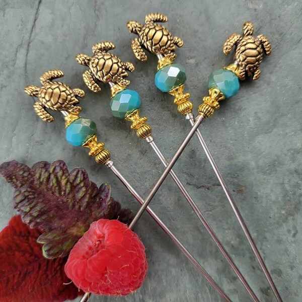 Turtle Picks - Etsy