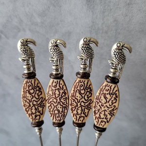 Toucan Rum Swizzle, Tiki Inspired Garnish Picks, Cocktail Picks ...