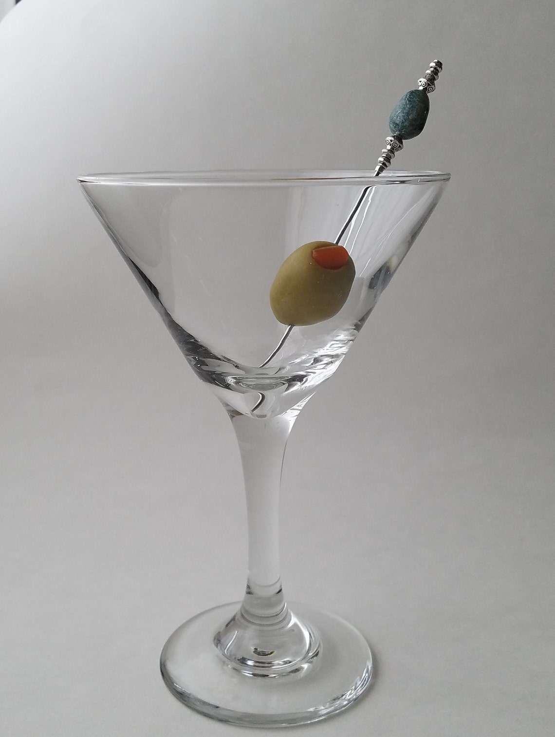 Martini Picks Faceted Agates Cocktail Picks Appetizer - Etsy