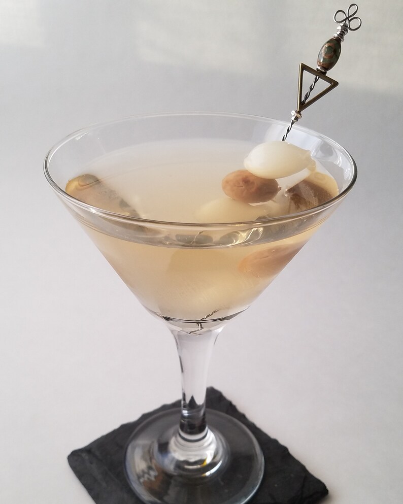 Fancy Peacock Martini Martini Pick Cocktail Pick Light | Etsy