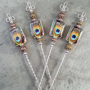 Fancy Peacock Martini Martini Pick Cocktail Pick Light - Etsy