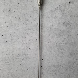 Swizzle Stick, Drink Stirrer, Metal Stir Stick, Floral Carved Barrel ...