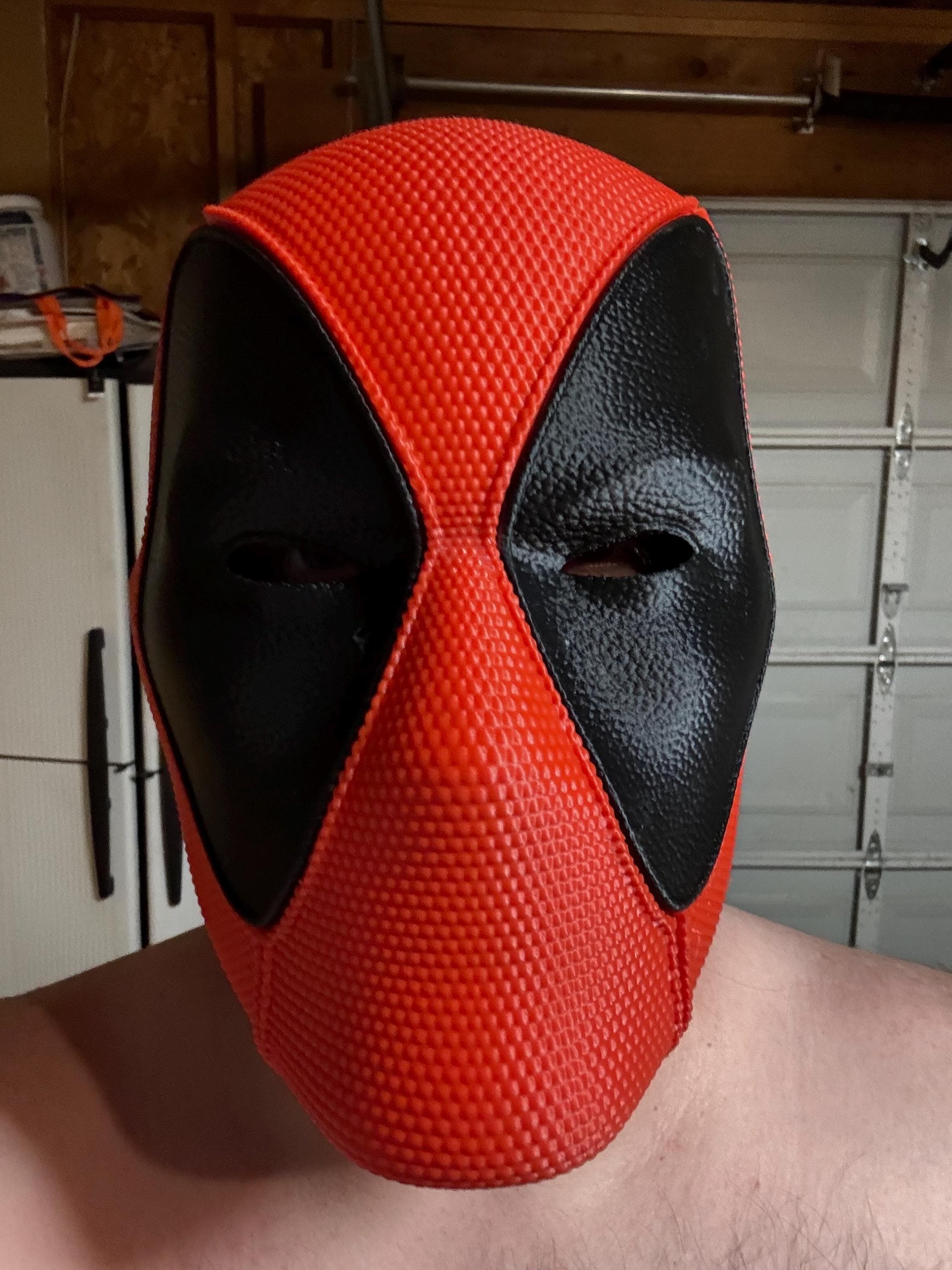 Deadpool Helmet 1st Movie. 3d Printed. Magnetized Panels. - Etsy