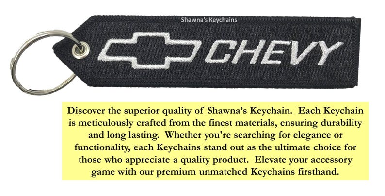 Chevy Cars Keychain Patch SUV Keychain Trucks Keychain High-quality ...