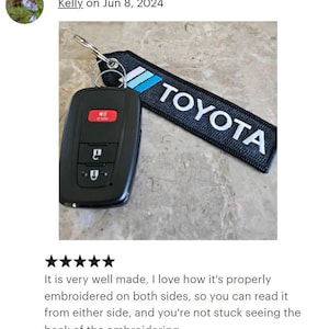 Toyota Keychain Patch Lanyard | Land Cruiser Key Ring | Heritage ...