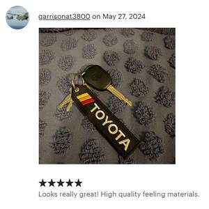 Toyota Keychain Patch Lanyard | Land Cruiser Key Ring | Heritage ...