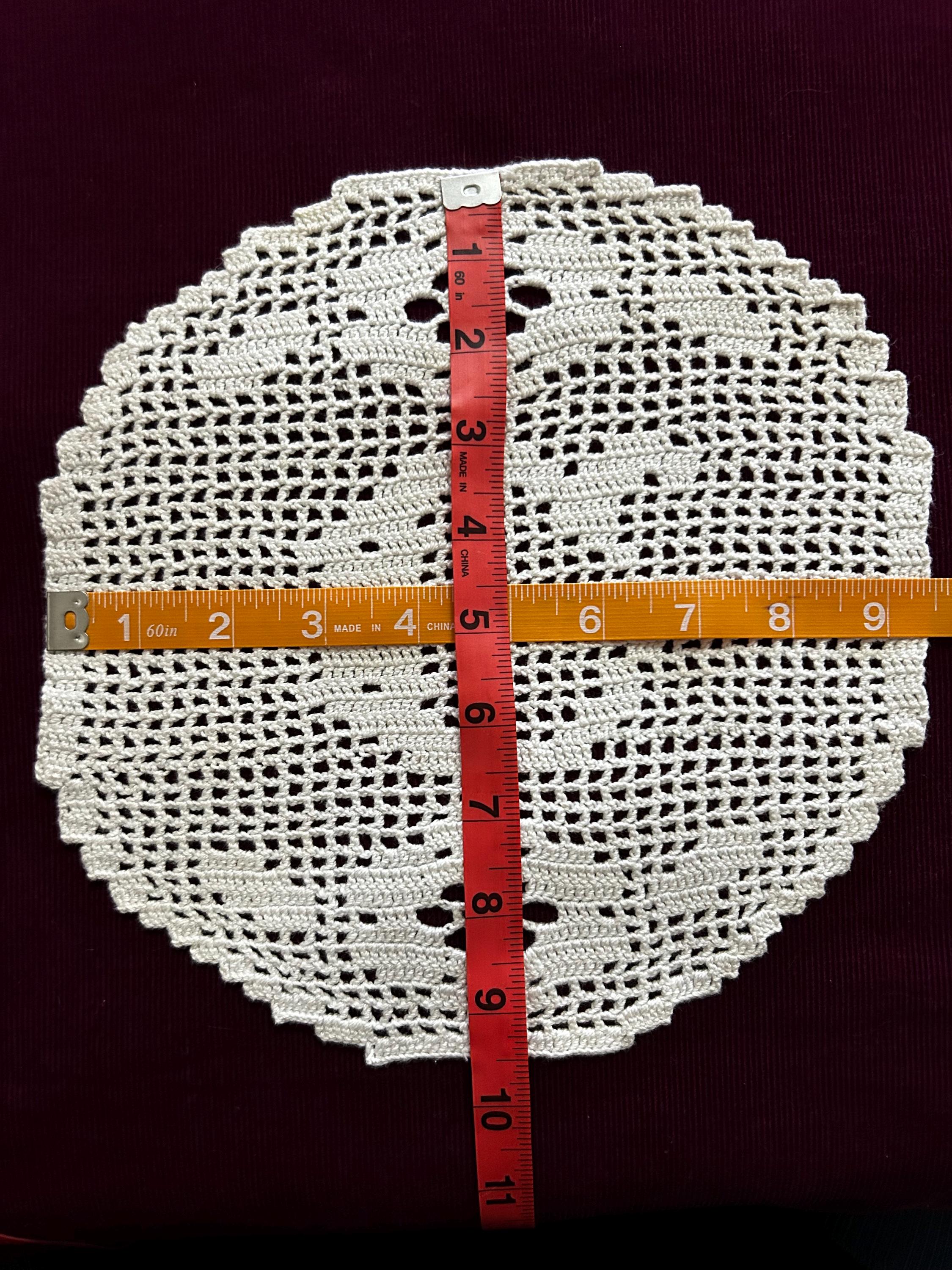 Crochet Initial, Filet Crochet Doily, Initial Gift for Wedding, Initial ...